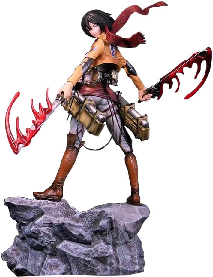 Amazon.com: QAHEART Levi Figures SanLi Anime Figure Model PVC Anime ...