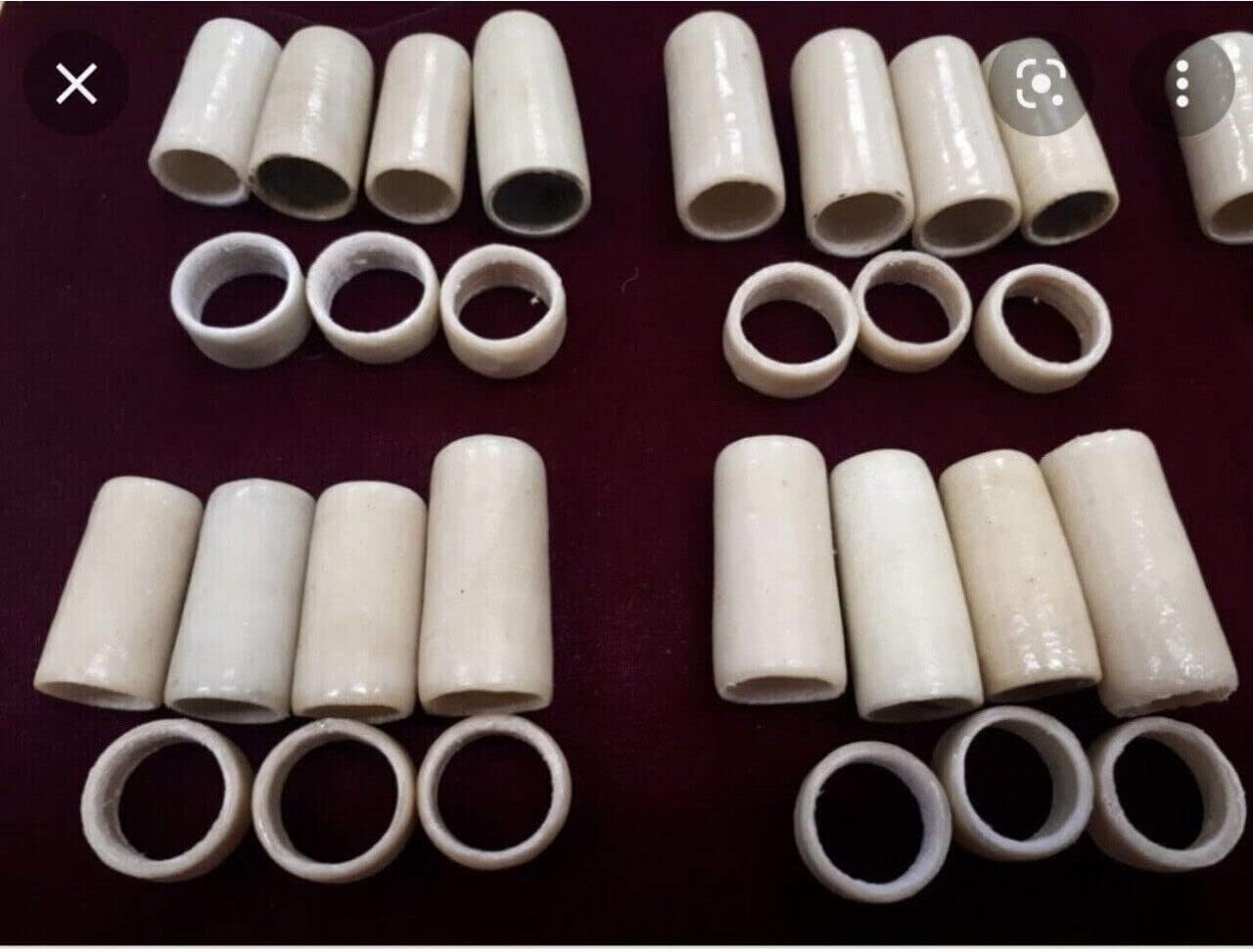 Amazon.com: IndianCultura Playing Fingers Cap Drum Thavil Indian ...