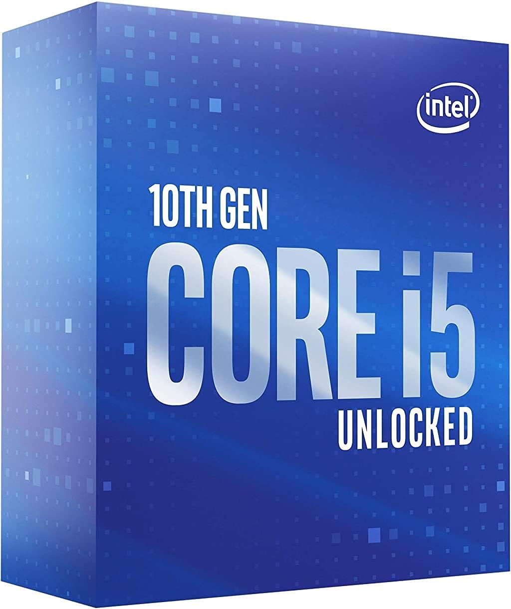 Amazon.com: Intel Core i5-10600K Desktop Processor 6 Cores up to 4.8 ...