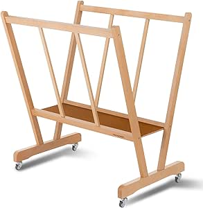 Amazon.com - Falling in Art Large Wooden Print Rack, Art Drying and ...