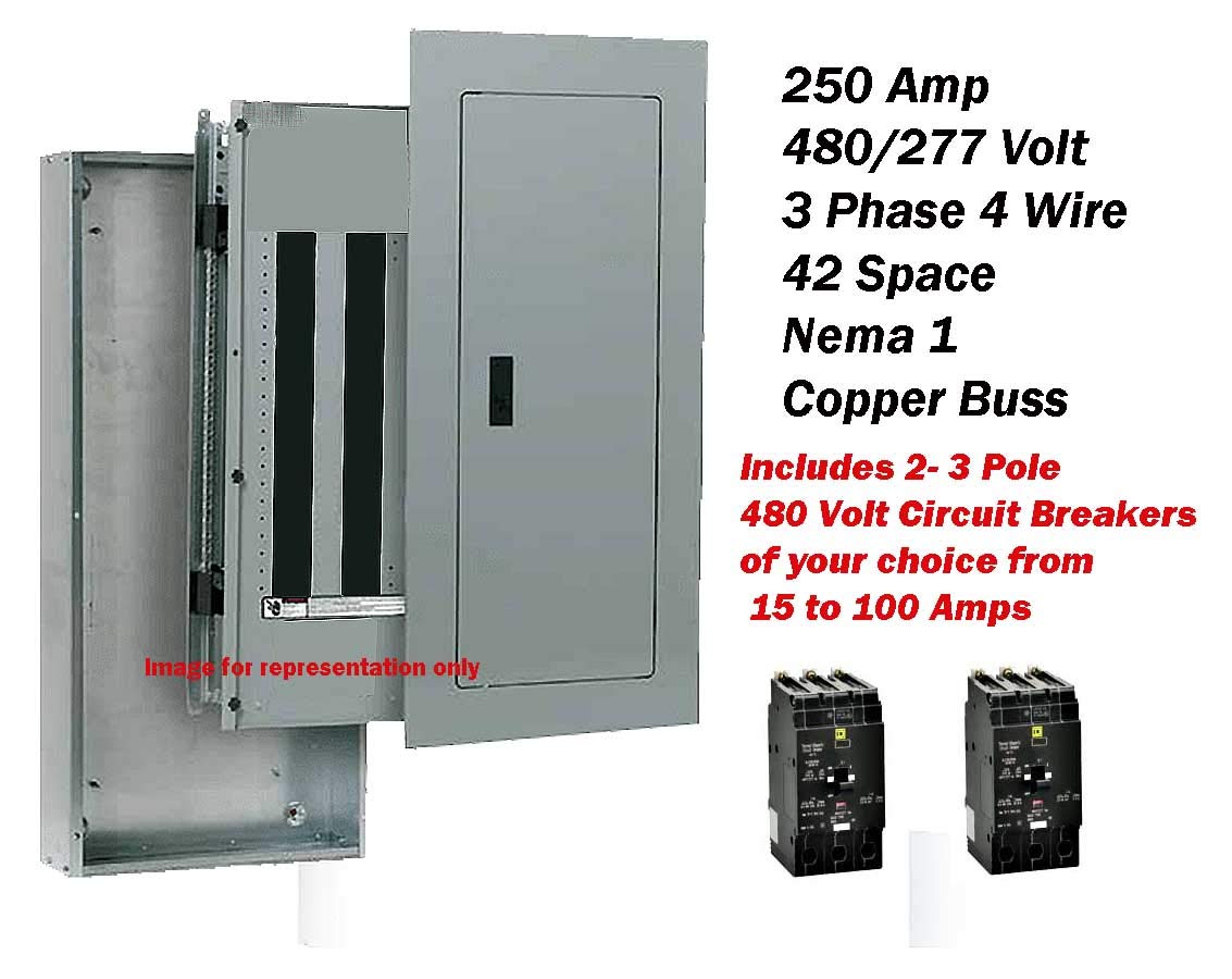 Electrical 3 Phase Panel Diagram