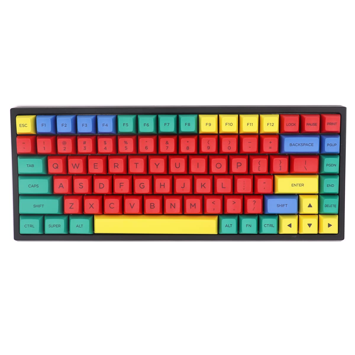 Amazon.com: Building Block Theme Keycaps-Thermal Sublimation PBT Keycap ...