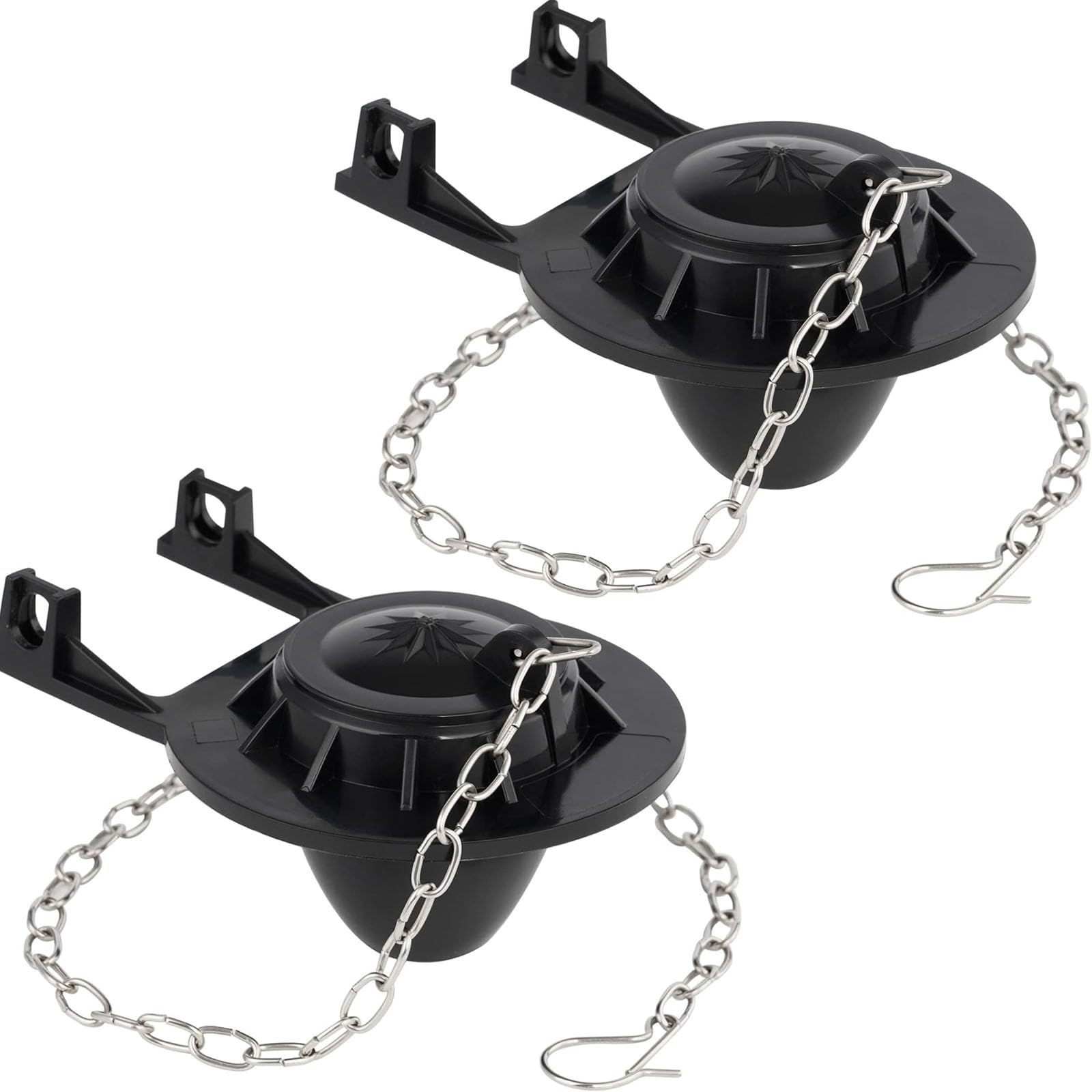 Snapklik.com : iFealClear 2 Pack Universal Toilet Flapper Toilet ...