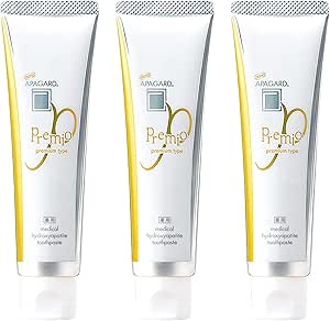 Amazon | アパガード プレミオ 105g 3個セット ホワイトニング 美白 着色汚れ むし歯 予防 歯磨き粉 プレミアムタイプ 医薬部外品 | ノーブランド品 | 大人用ハミガキ粉 通販