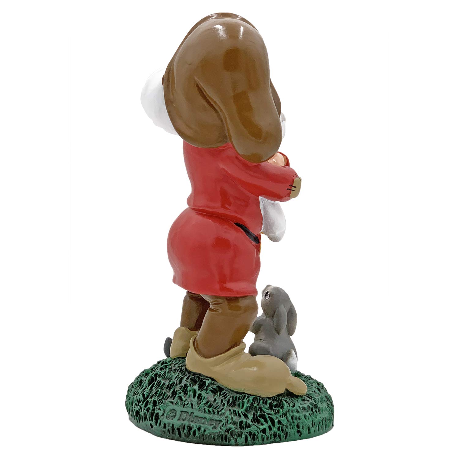 Buy Grumpy Garden Statue with Bunnies, Hand Painted, Stands 8 inches ...