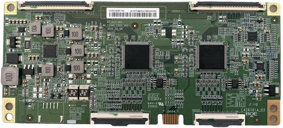 TCon Board 55U7HQ 47_6021566 4k_120hz_ceds_v00 : Amazon.co.uk ...