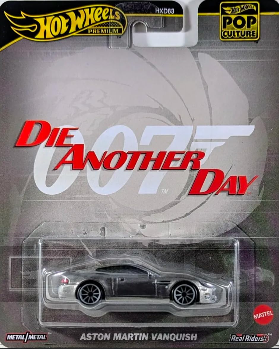Hot Wheels Premium Pop Culture Die Another Day Aston Martin Vanquish ...