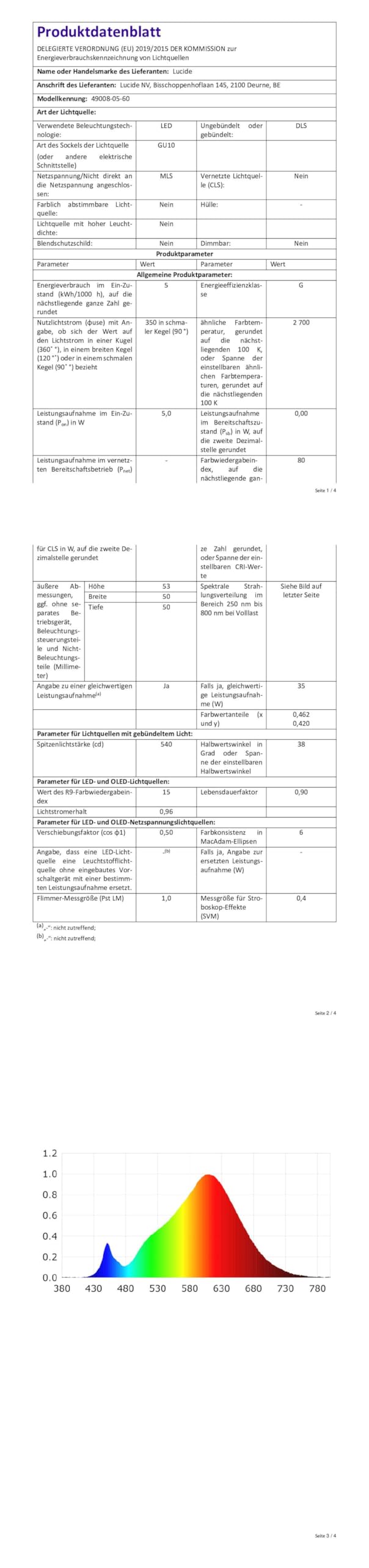 Lucide SOLID - Pollerleuchte Außen - Ø 9 cm - 1xE27 - IP54 - Anthrazit ...