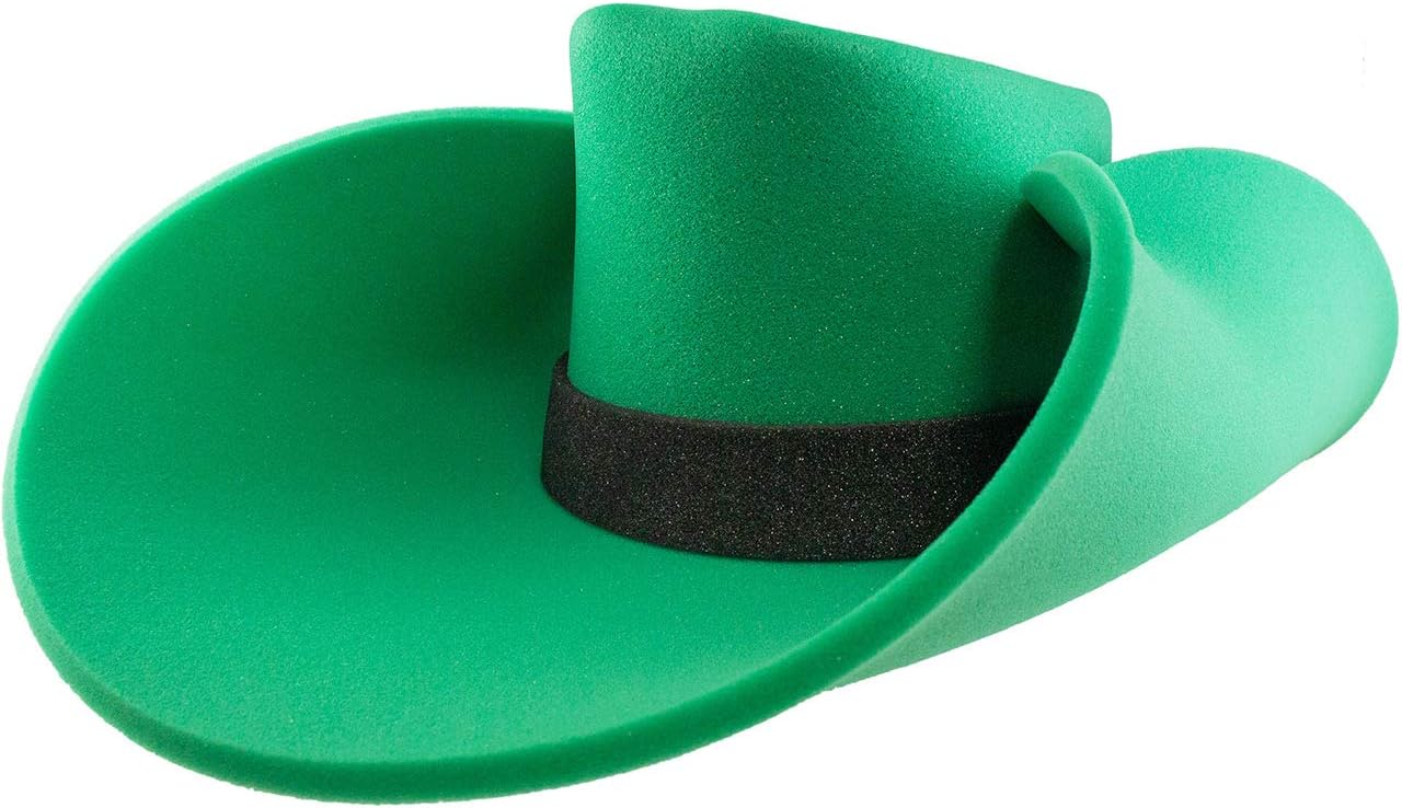 Amazon.com: FUNSTITUTION Giant Foam Cowboy Hat - Oversized Huge Cowboy ...