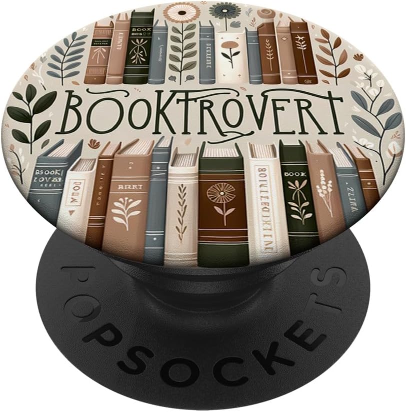 Amazon.com: Book Lover Reading Flower Floral Cute Reader Booktrovert ...