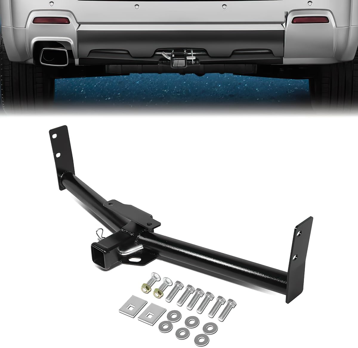 Amazon.com: D SOLUTIONS Class 3 Trailer Hitch 2 Inch Receiver ...