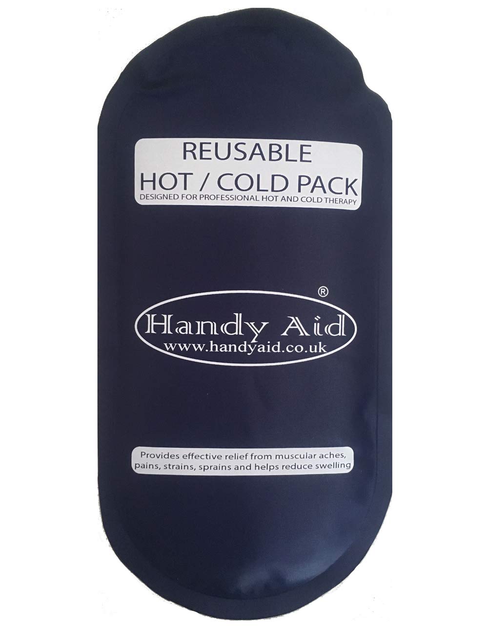 2 x Reusable Hot and Cold Heat Ice Gel Pack for First Aid, Sports ...