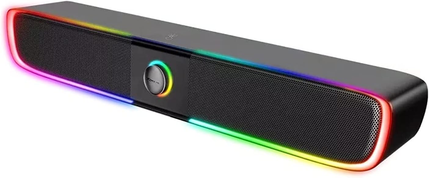 XTRIKE ME SK600 RGB Gaming Speaker Stereo Sound Bar -USB Powered & 3 ...
