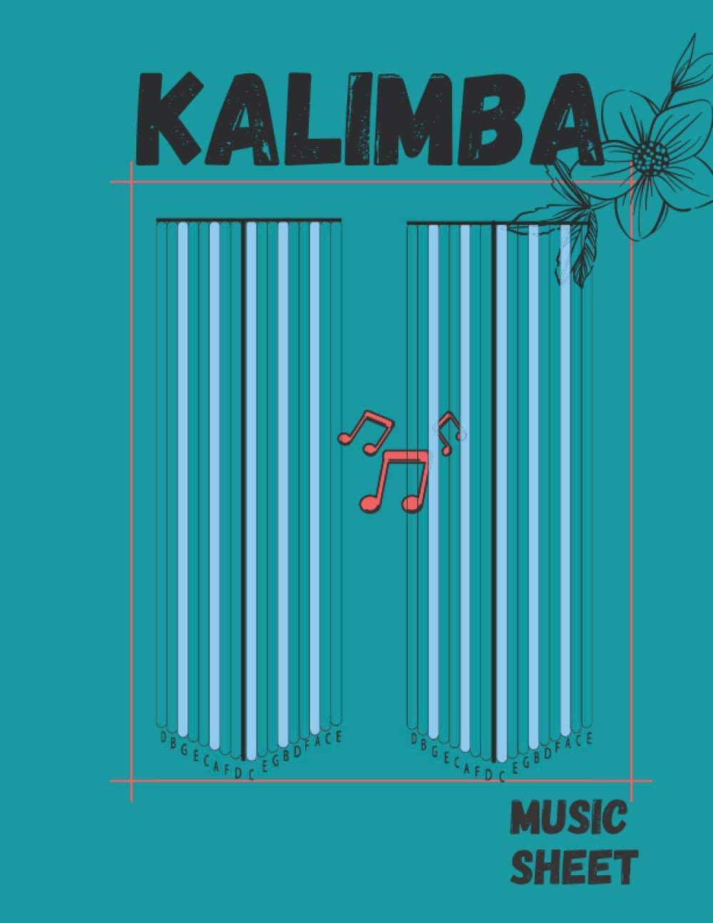 Buy Blank Sheet Music For Kalimba : Music Manuscript Paper For Kalimba ...