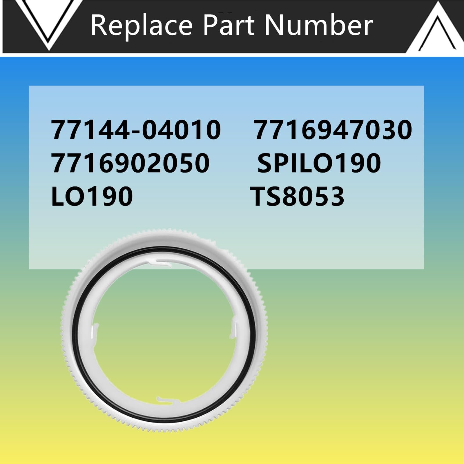 Fuel Tank Seal Replacement LO190 Fuel Pump Lock Ring And Tank Seal For ...