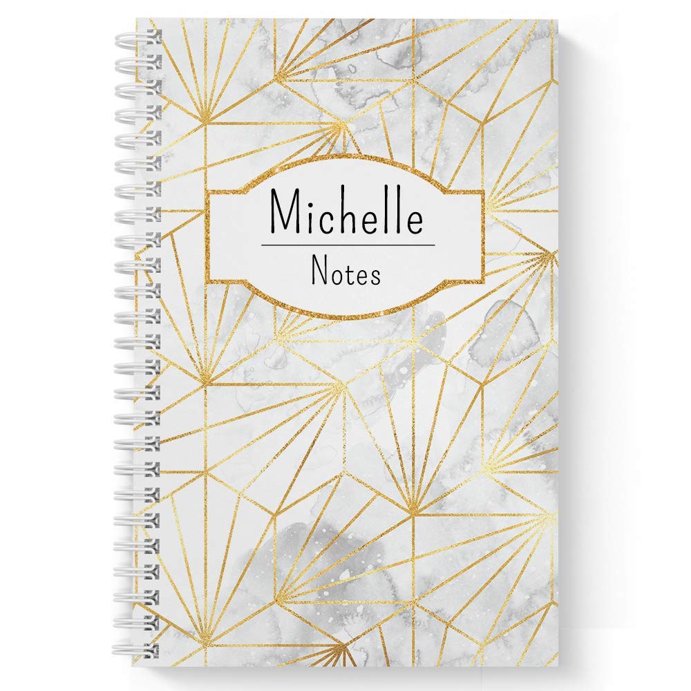 Amazon.com : Golden Girl Personalized Notebook/Journal, Laminated Soft ...