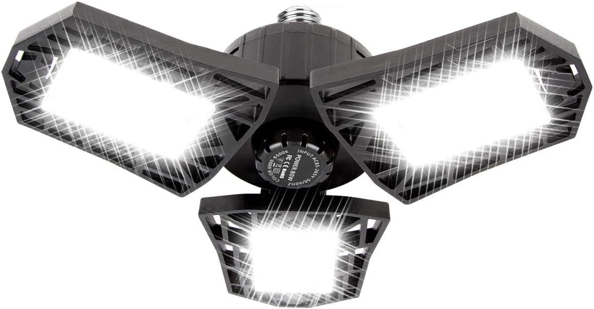 FarPoint LED Garage/Ceiling Light, 10,000 Lumens, Model# FLFB31004 ...