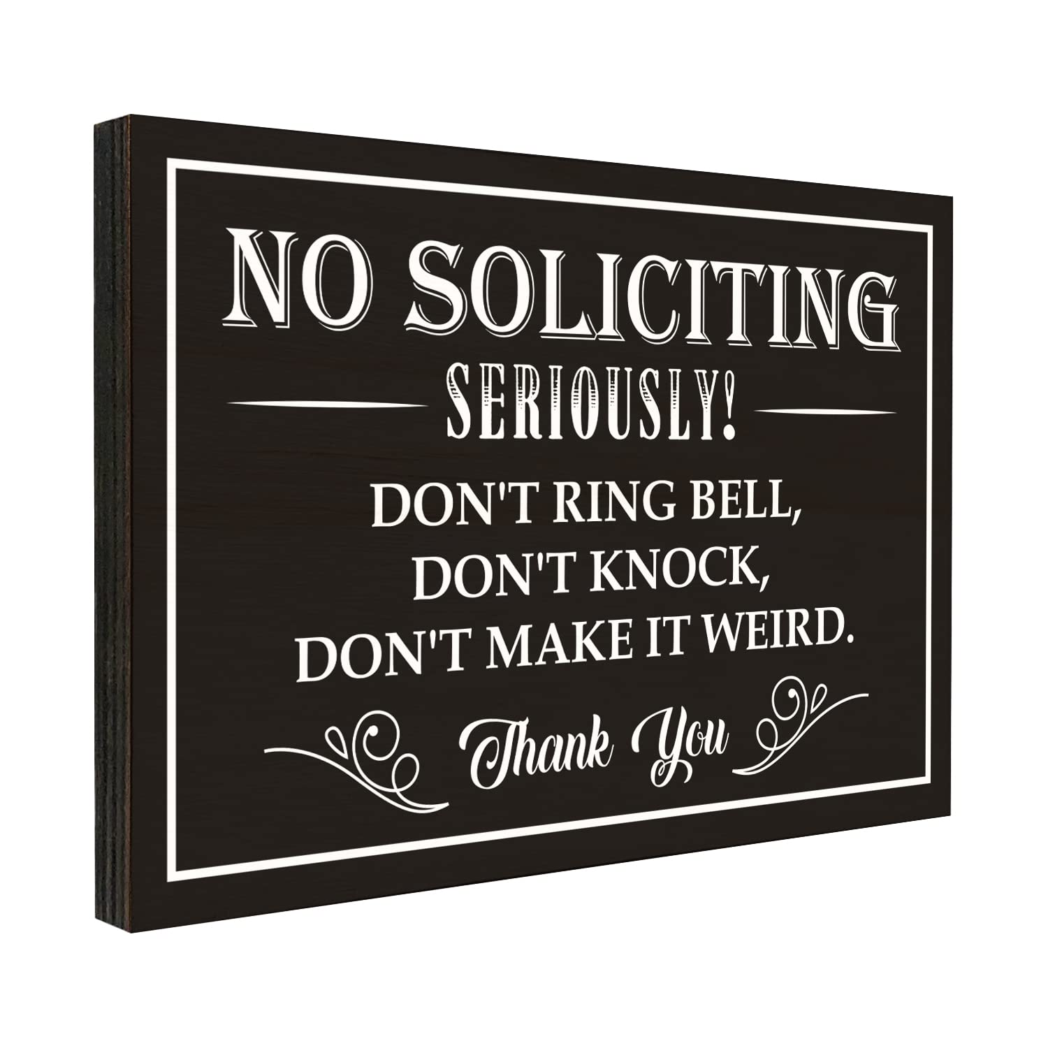 Snapklik.com : No Soliciting Sign For House Or Office, No Solicitors ...