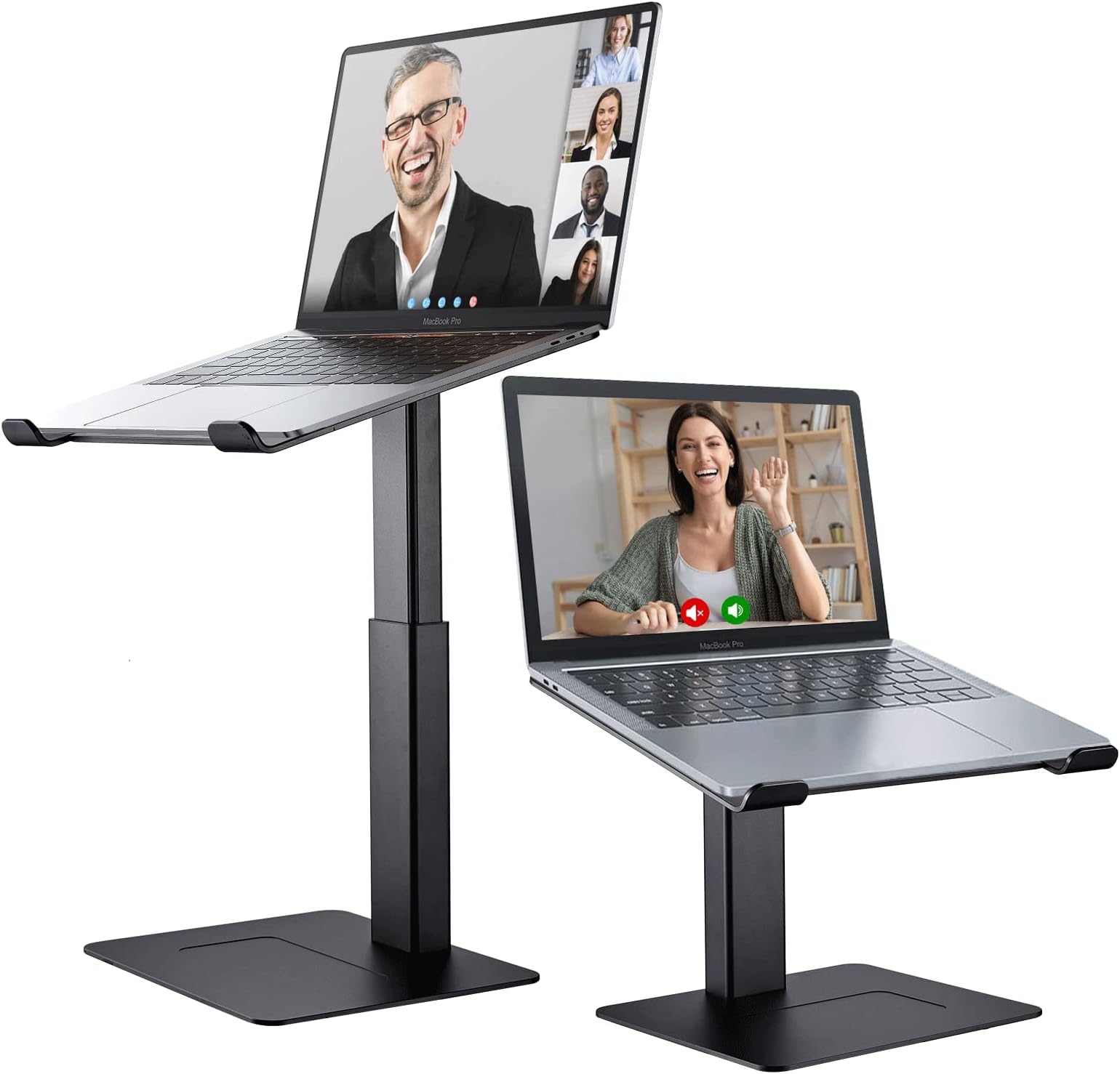 Amazon.com: Mount-It! Adjustable Height Laptop Stand for MacBook ...
