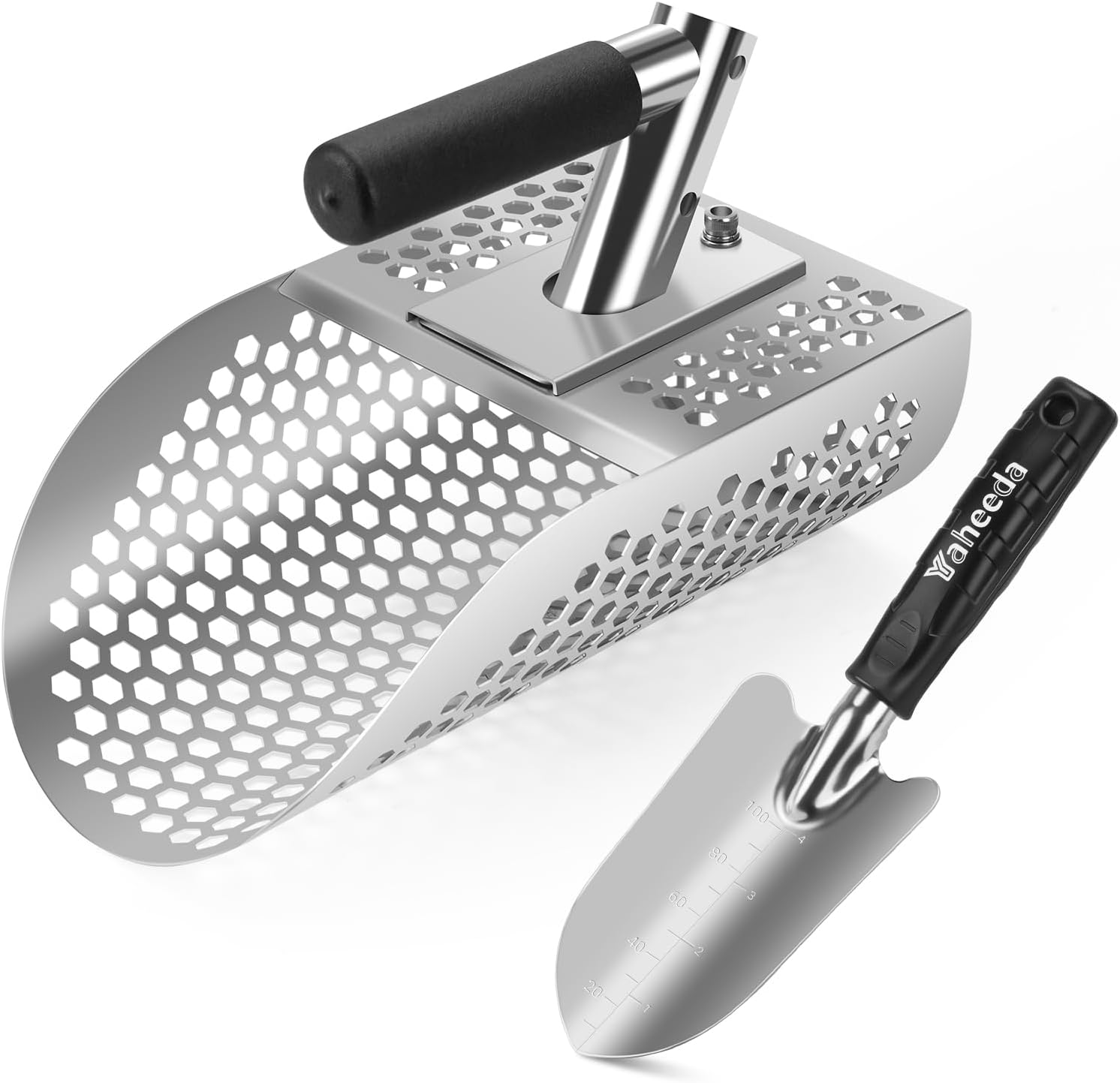 Amazon.com: Hasopy Shaledig Sand Scoop for Metal Detecting,Stainless ...