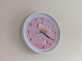 TOHOOYO Wall Clock 12 Inch Non-ticking Silent Quartz Decorative Clocks ...