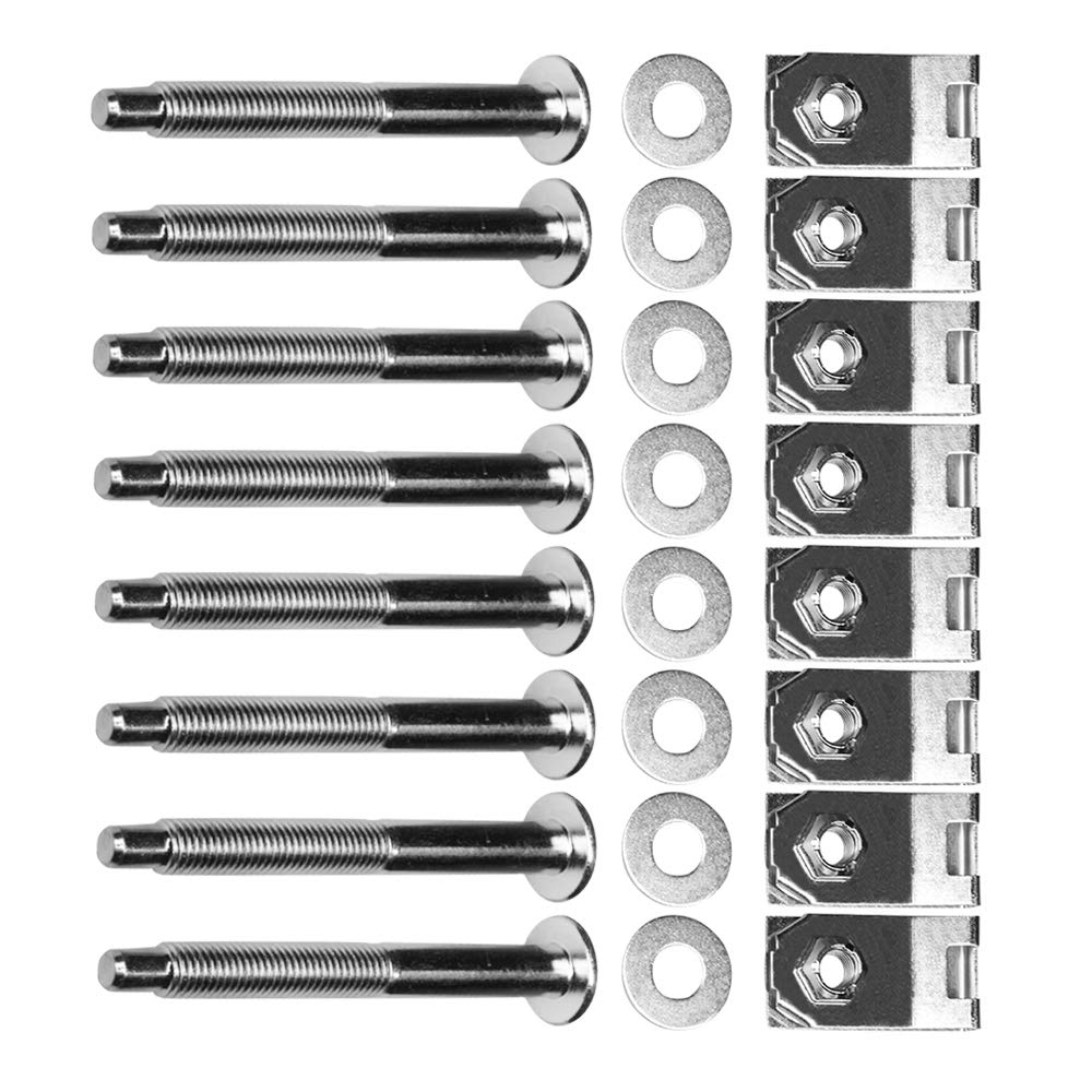 A ABIGAIL Truck Bed Mounting Bolt Nut Hardware Kit Fits 1999-2016 Ford ...