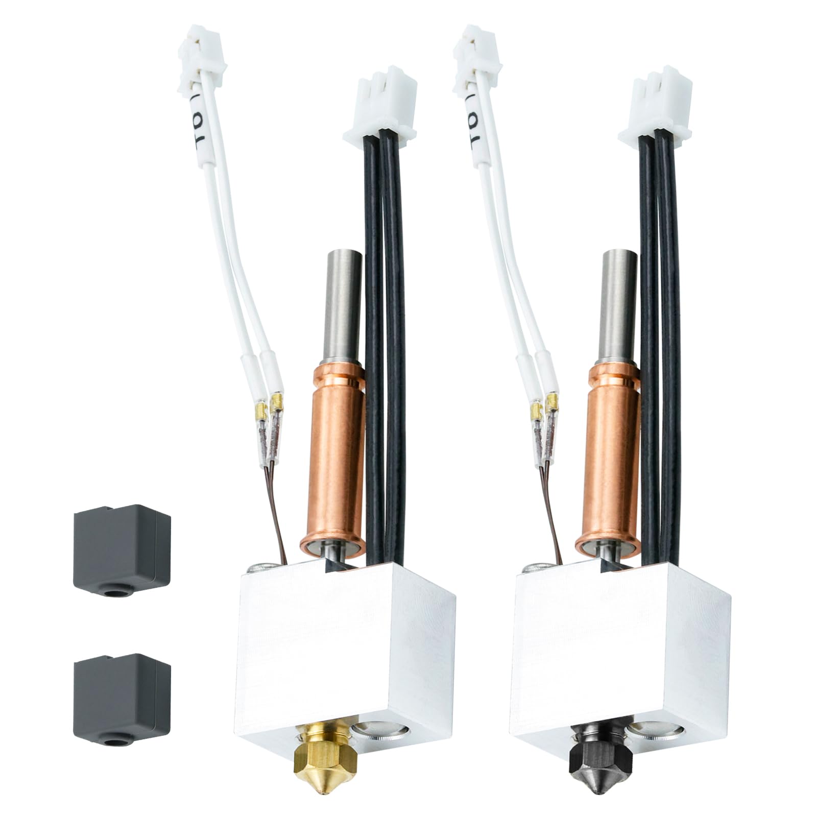 Snapklik.com : 2pcs Kobra 3 Hotend Hot End Assembled Extruder Printhead ...