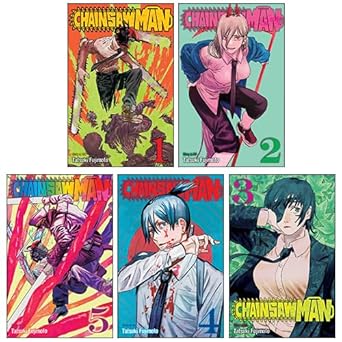 Chainsaw Man, Vol (1 - 5) Collection 5 Books Set By Tatsuki Fujimoto: Tatsuki Fujimoto ...