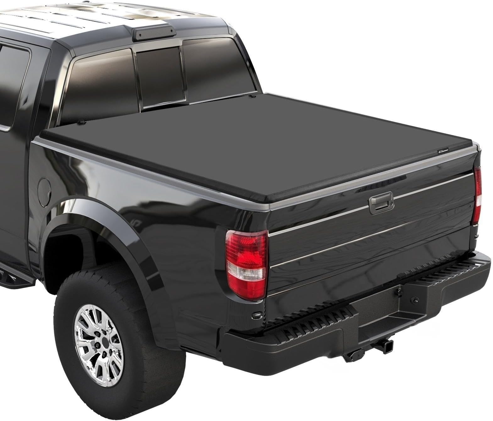 Amazon.com: COZONY Soft Tri-fold Truck Bed Tonneau Cover Compatible ...