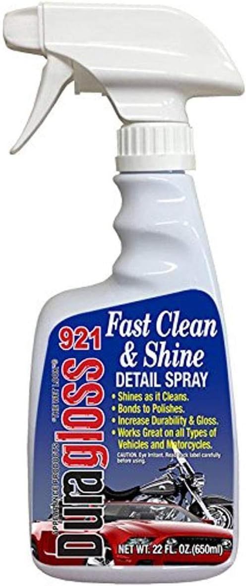 Amazon.com: Duragloss 921 Automotive Fast Clean and Shine, 22 oz., 1 ...