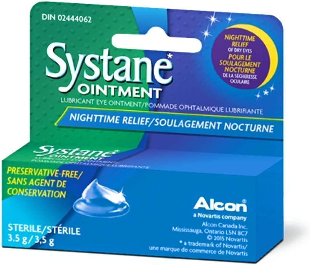 Amazon.com: Systane Lubricant Eye Ointment 3.5 g 1 Pack Canadian ...