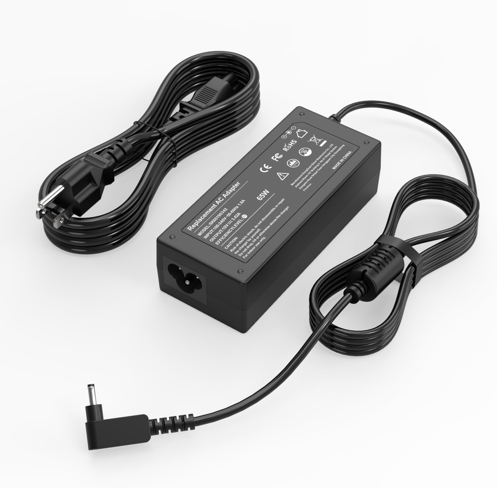 65W Laptop Charger for Acer Chromebook 15 14 13 11 R11 N15Q8, N15Q9 ...