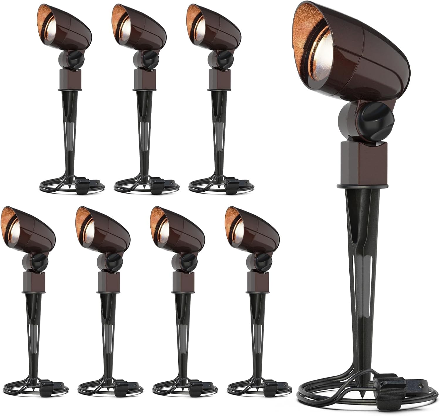 GOODSMANN Low Voltage Landscape Floodlight Kits 3W LED Outdoor ...