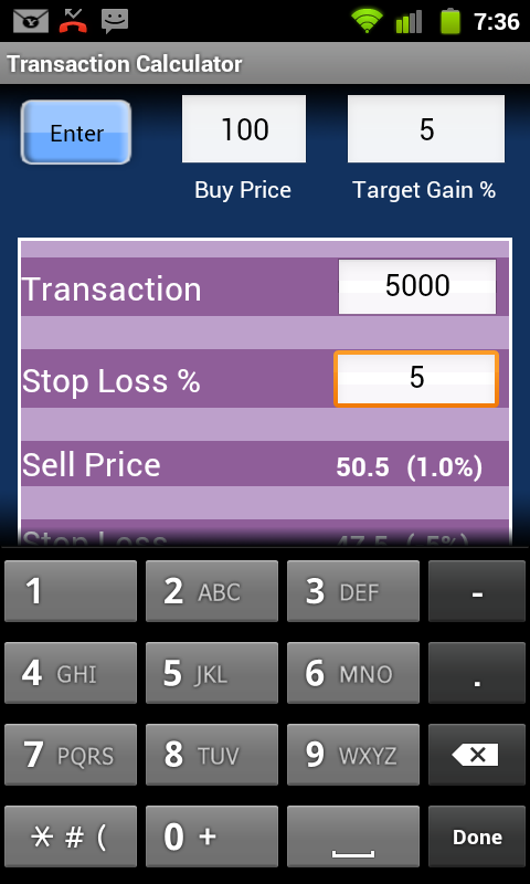 Transaction Calculator Free - App on Amazon Appstore