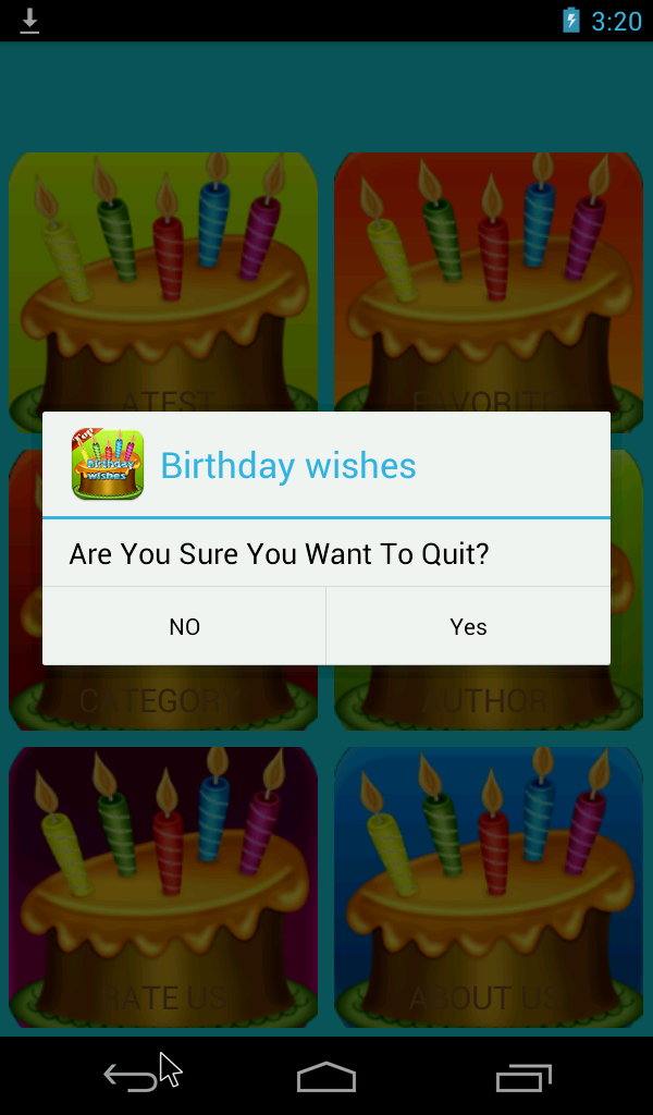 Birthday wishes - App on Amazon Appstore