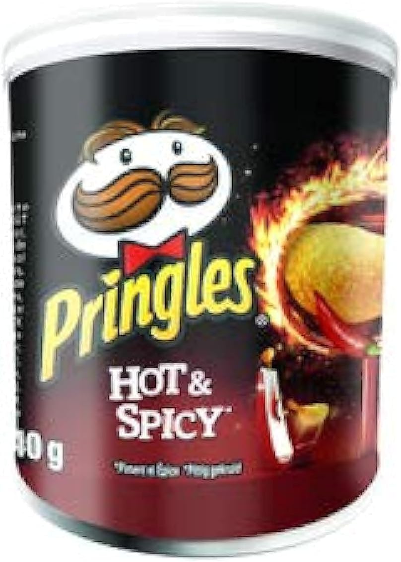 Pringles hot & Spicy 40 gr | 12x | Total Weight 480 gr : Amazon.co.uk ...