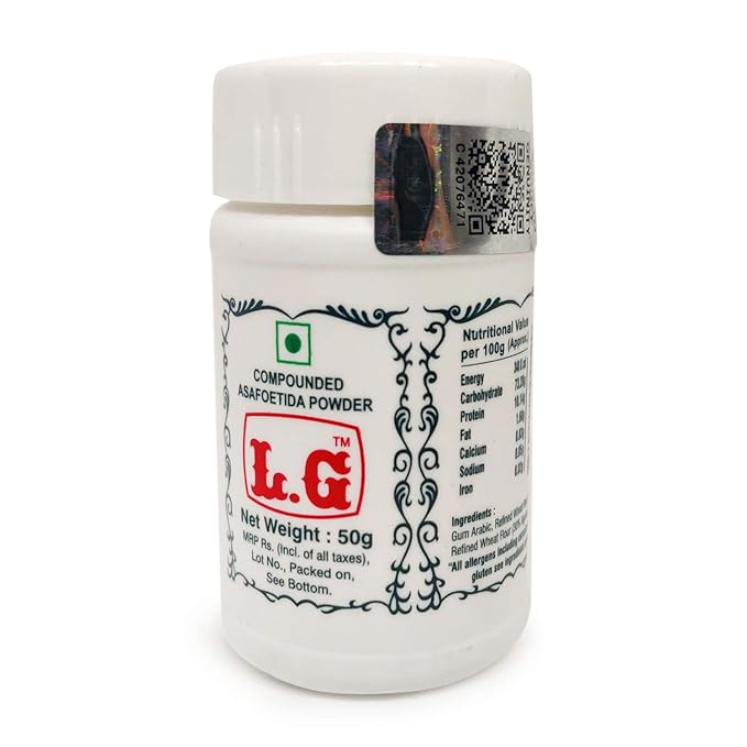 Amazon.com : LG Asafoetida Powder 50 Gm Bottle : Grocery & Gourmet Food