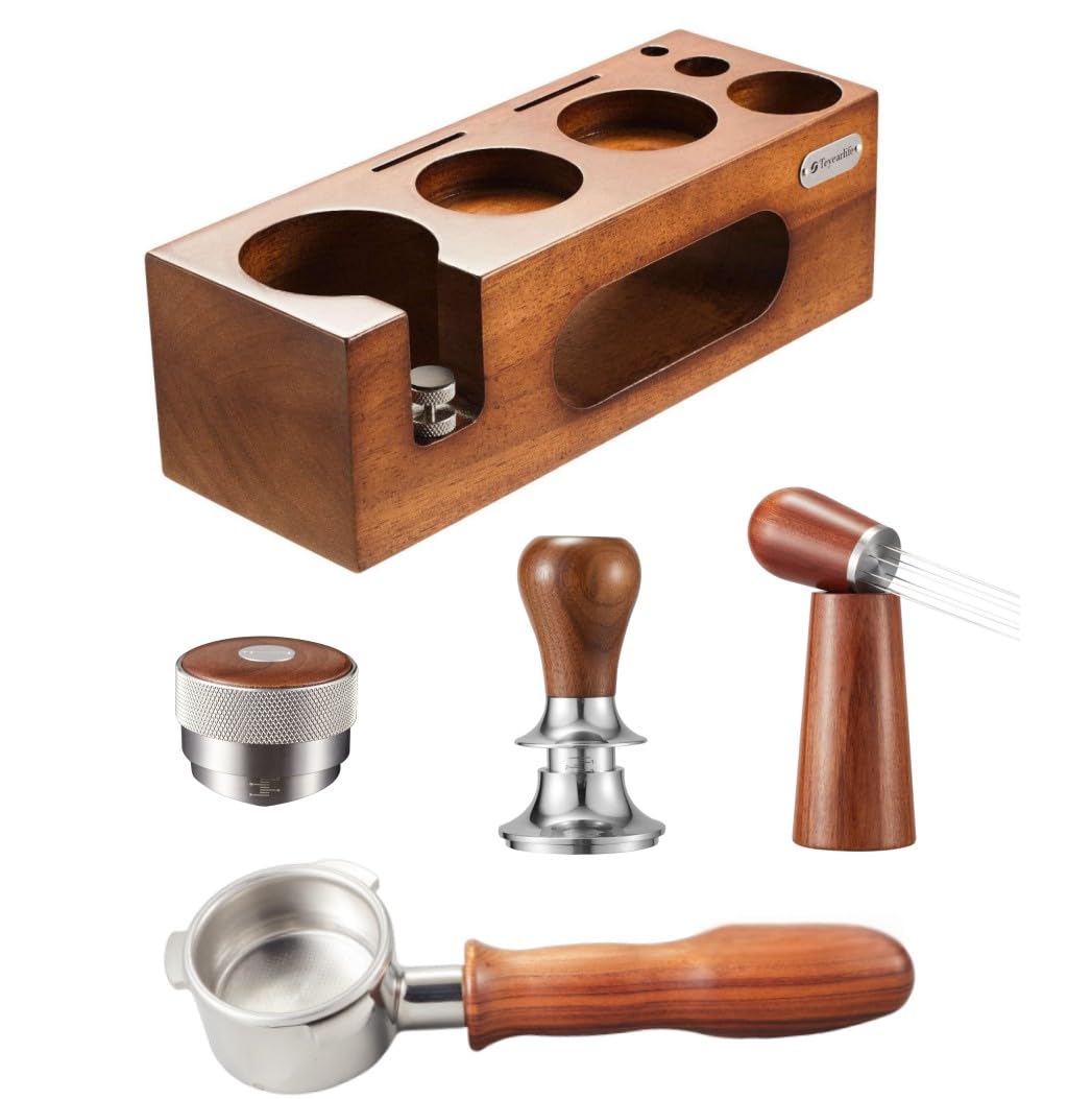 Amazon.com: 54mm Espresso Machine Tools Kit by Teyearlife:Bottomless ...