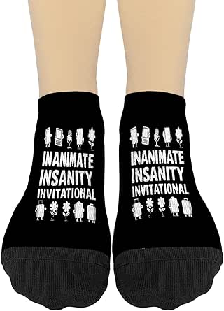 Amazon.com: Creator Ink Inanimate Insanity Socks Show Your Love for ...