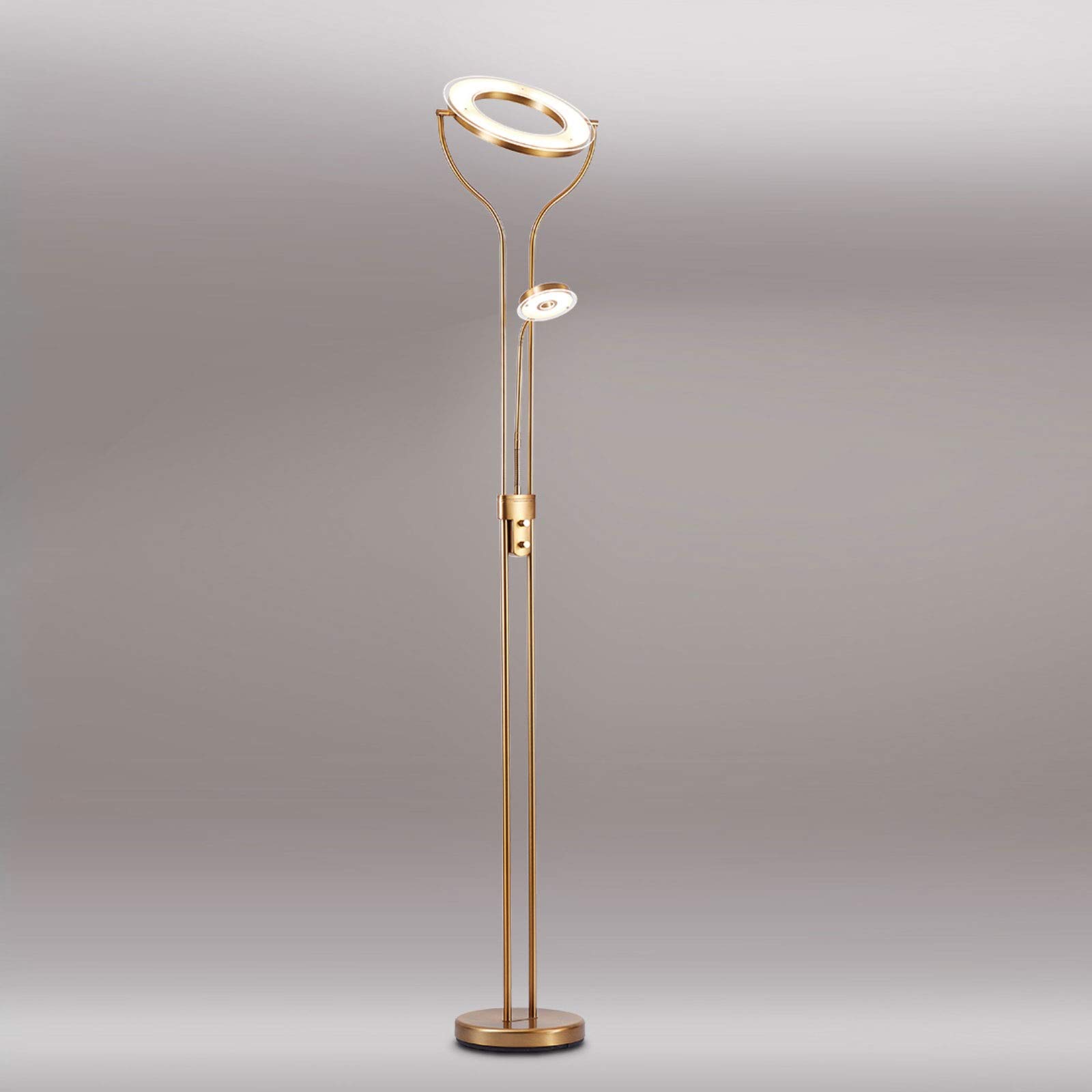 Buy Floor Light 2 Heads Mother and Child Floor Lamp Office Furniture ...