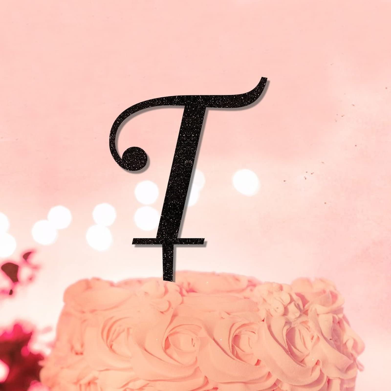 Cake Topper Letter T