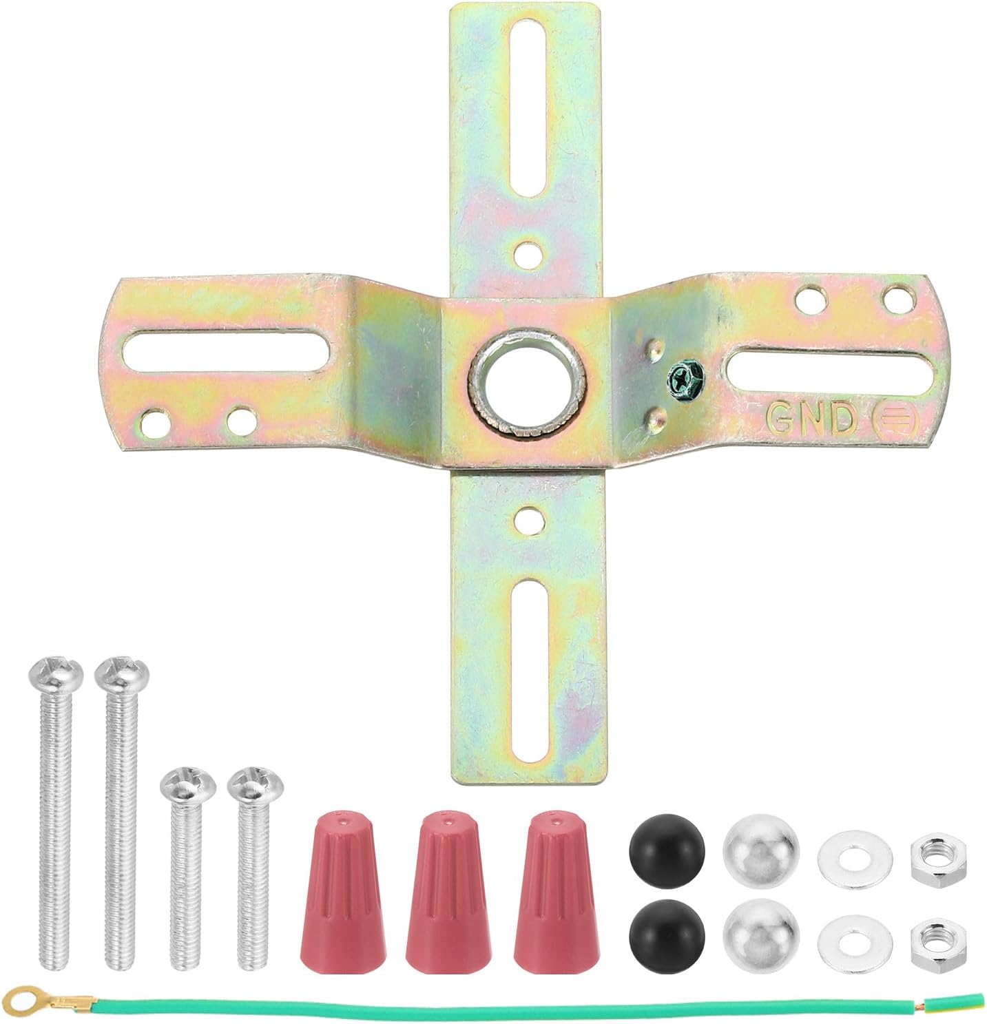 PATIKIL 4" Light Crossbar, 1 Set Carbon Steel Cross-Shaped Mounting ...