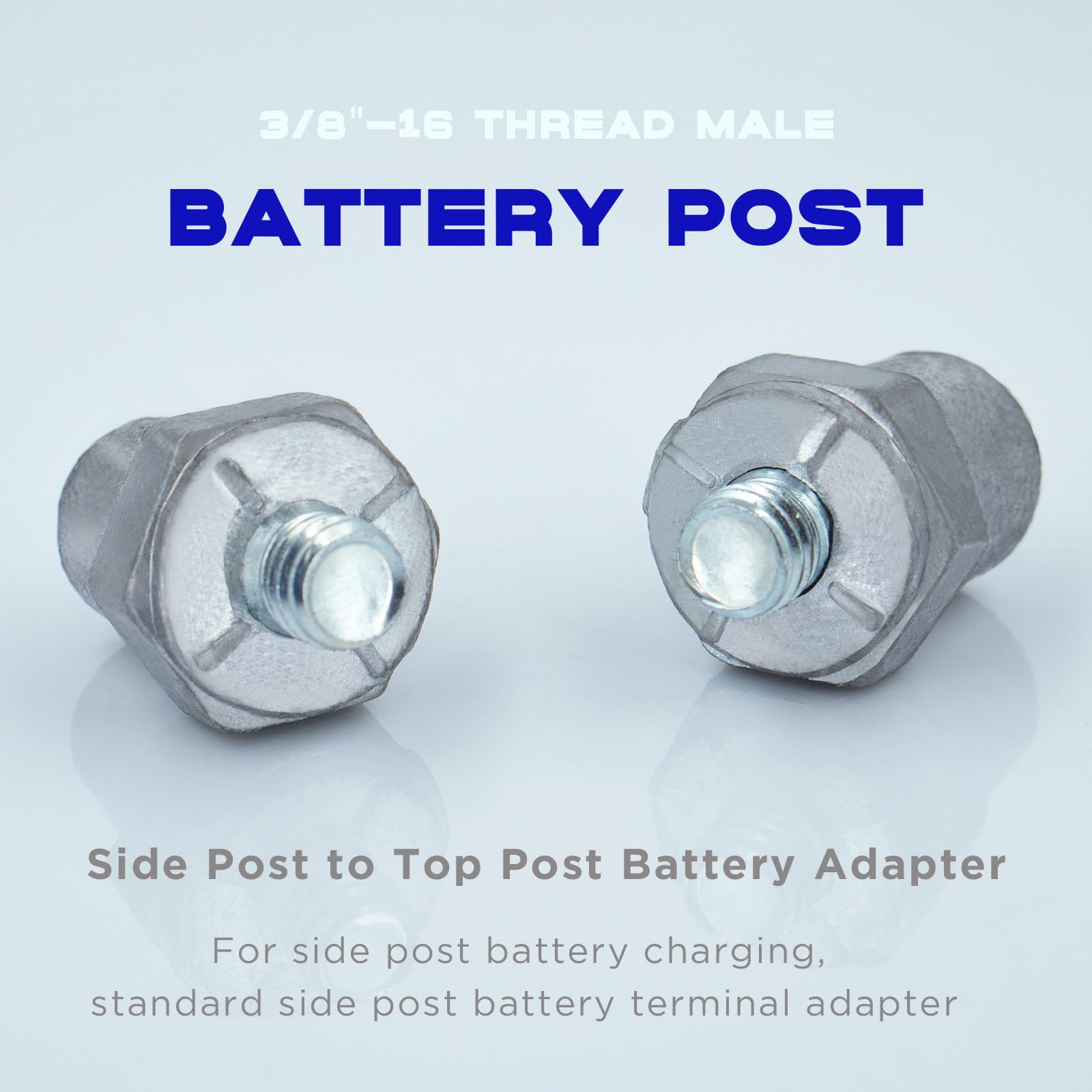 Top Post Battery Terminal 2 Pack Side Post Battery Terminal Adapters ...