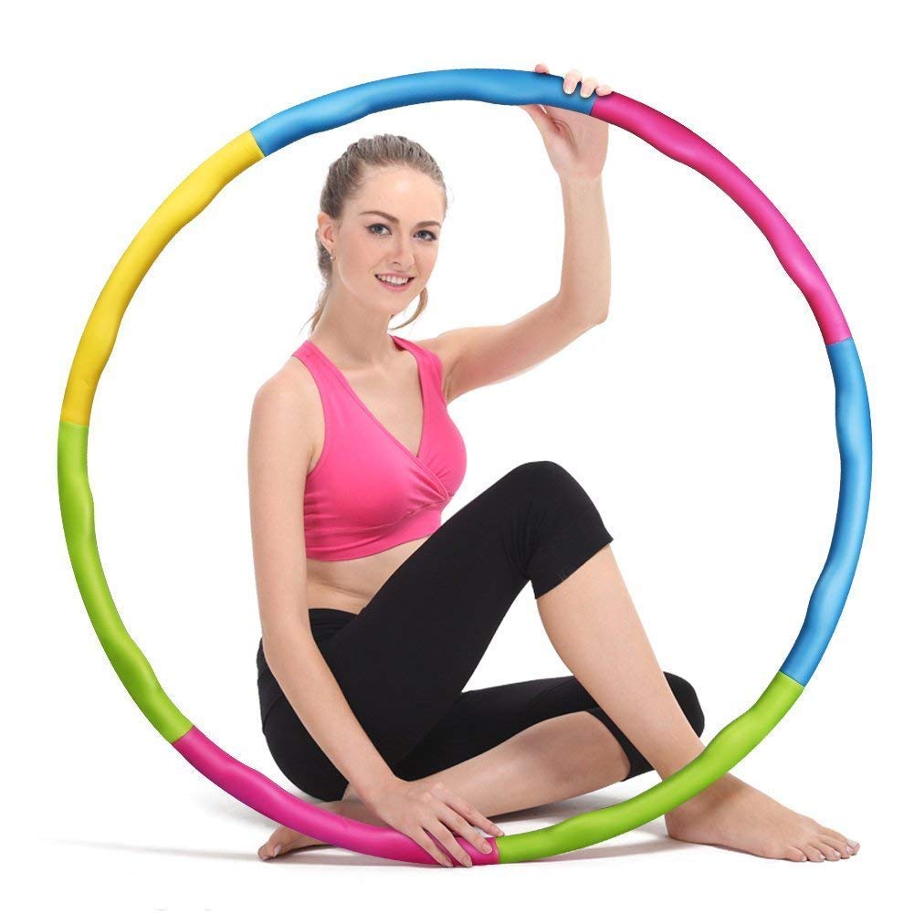 Buy Anika Sports Plastic Hula Hoop, Exercise Ring for Fitness with 30 ...