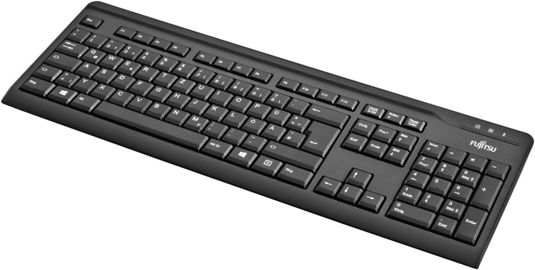 Fujitsu KB410 PC / Mac, Keyboard : Amazon.co.uk: Computers & Accessories
