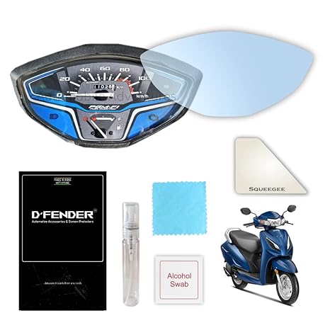D'FENDER Protector Compatible for Activa 6G Motorcycle Display Surface ...