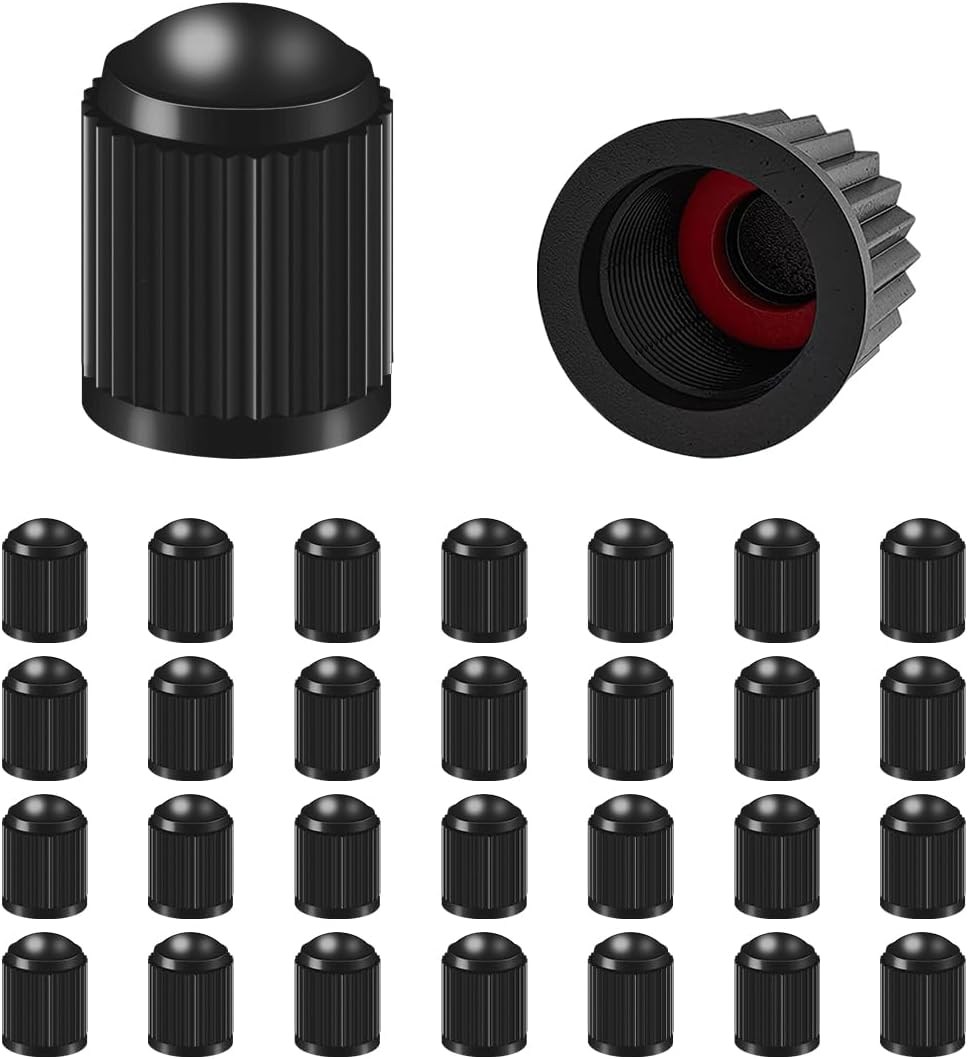 Amazon.com: 30PCS Tire Valve Caps, Plastic Dust Proof Air Caps Cover ...