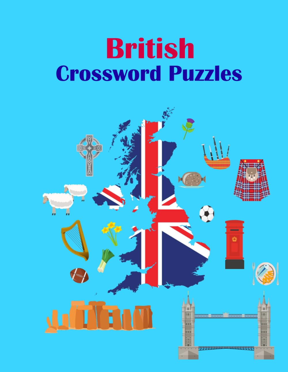 Amazon.com: British Crossword Puzzles: Test your knowledge of the ...