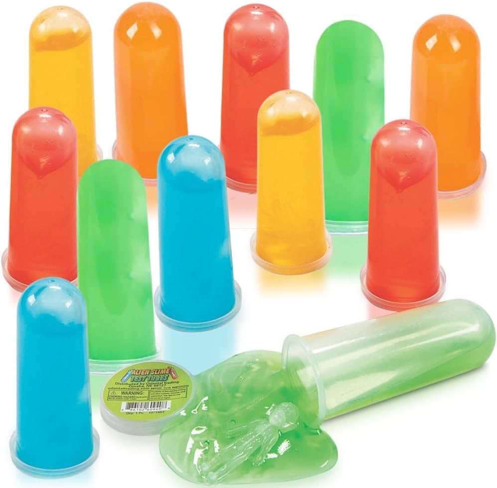Amazon.com: Unique Assorted Colors Alien Test Tubes - (Pack of 12 ...
