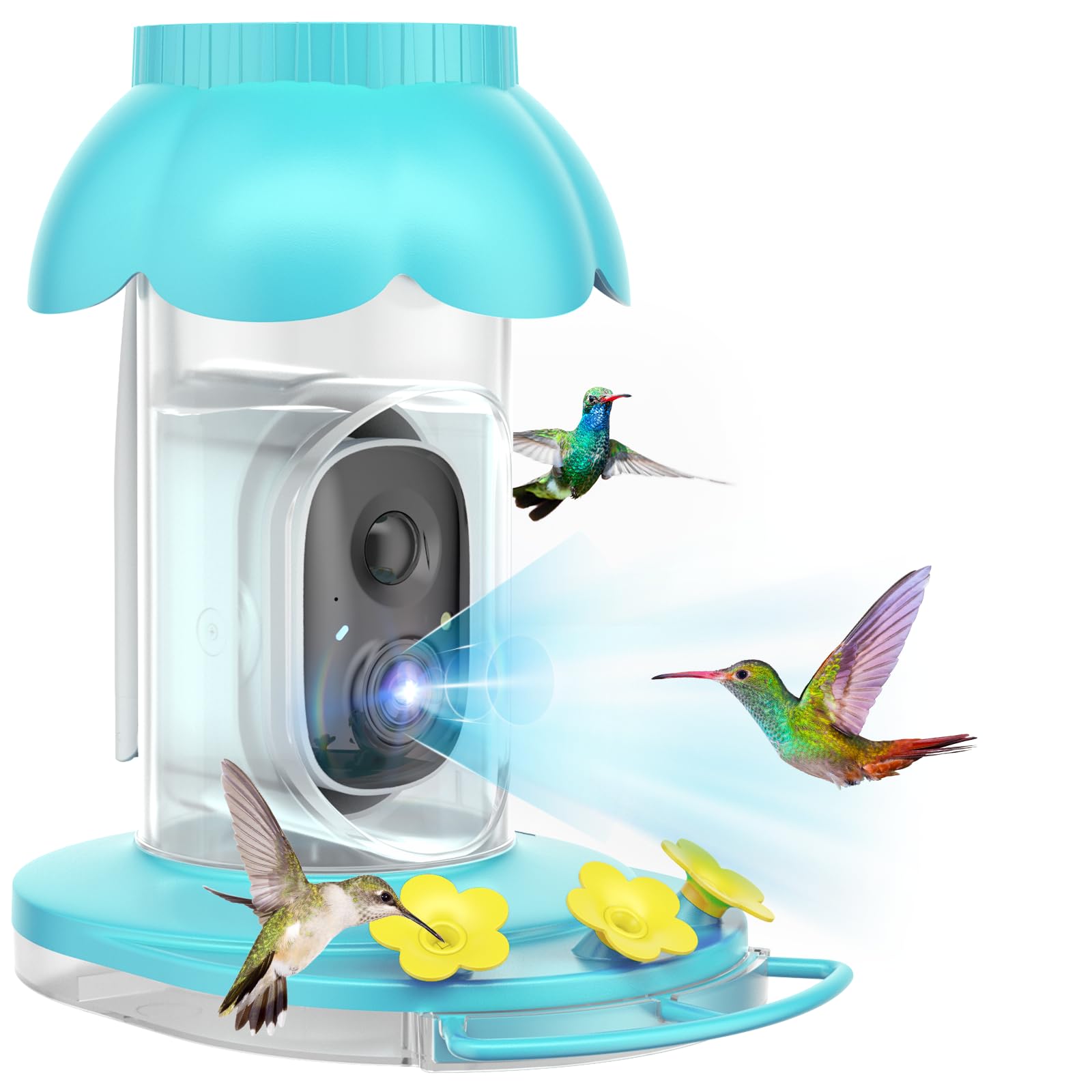 Amazon.com : Farmice Hummingbird Feeder with Camera, Hummingbird Camera ...